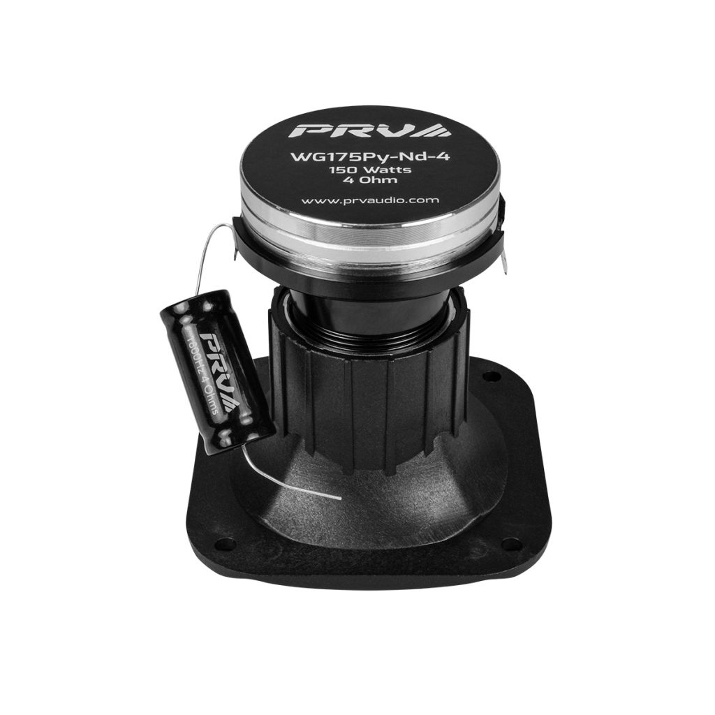 Mini 1" Car Audio Horn Driver - WG175Py-Nd-4 PRV Audio