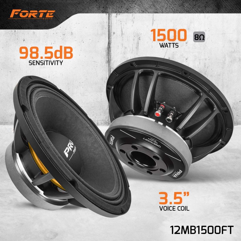PRV Audio 12" Midbass Speaker FORTE