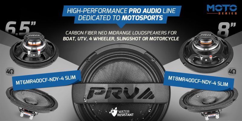 PRV Audio Delves Full Force into Motorsports Applications with a Pair ...