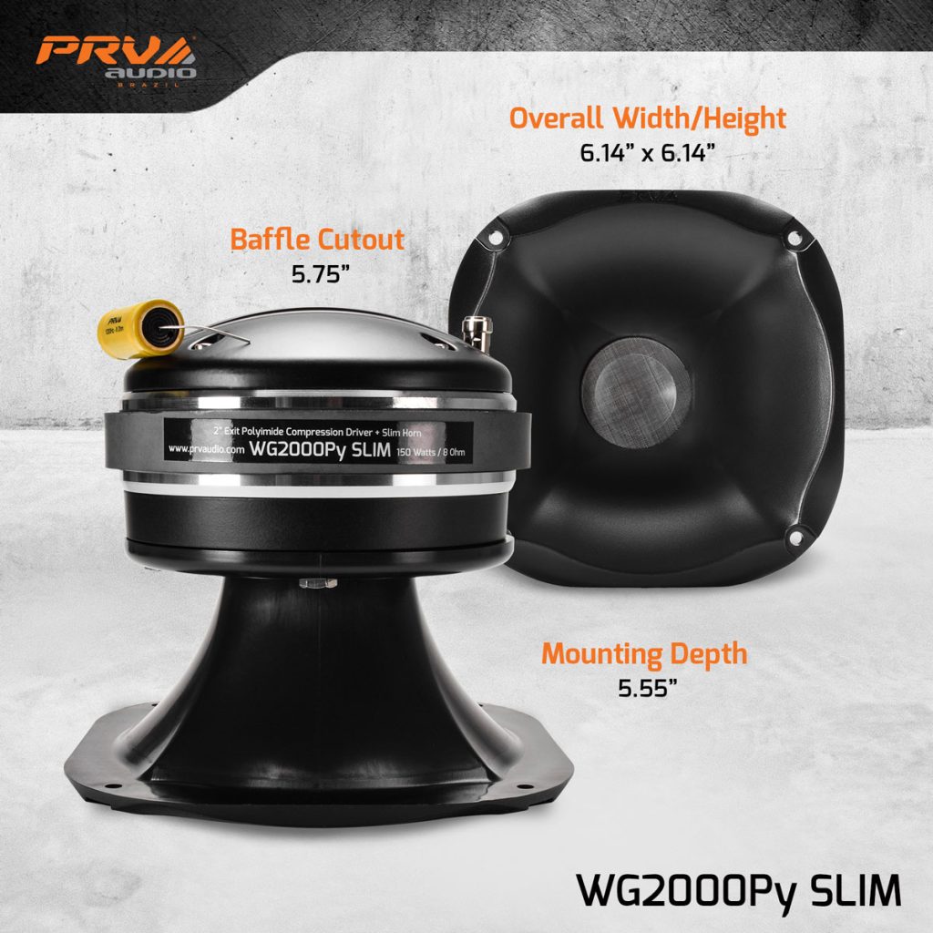 WG2000Py SLIM - PRV Audio