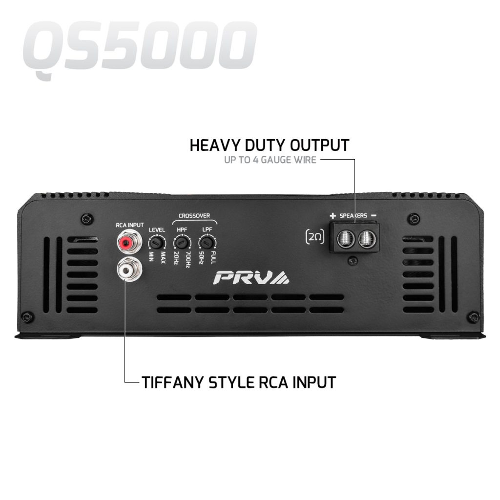 QS5000 2 Ohm - PRV Audio