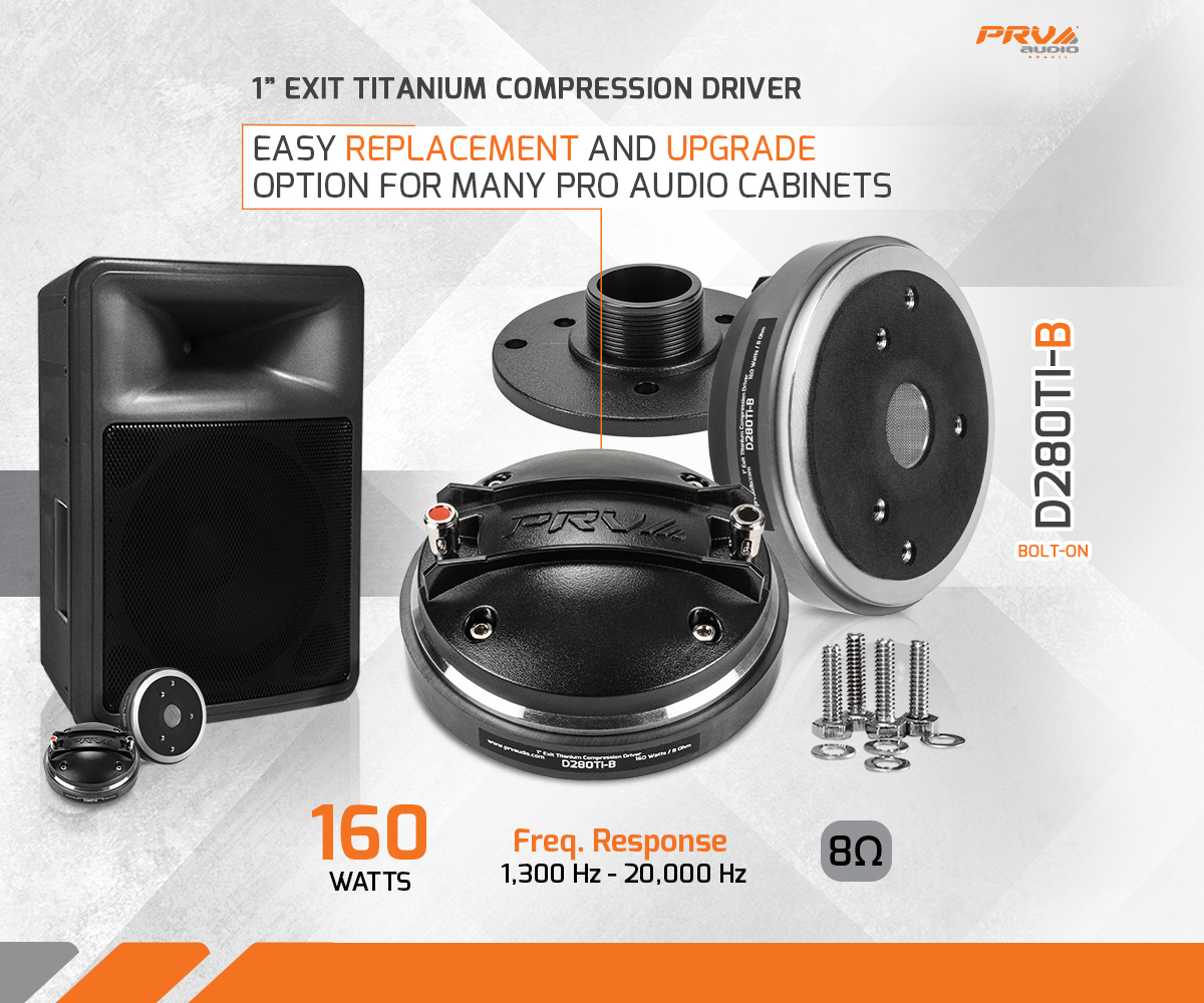 D280Ti-B - PRV Audio